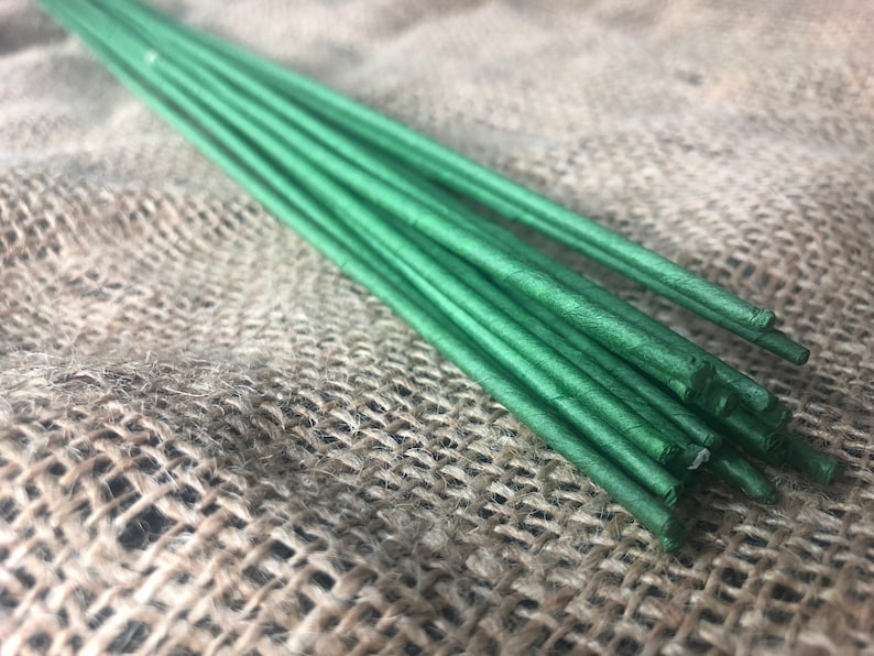 20 Stems Large Long Big Length 30" X 3 Mm Floral Wire Flower Stem ...