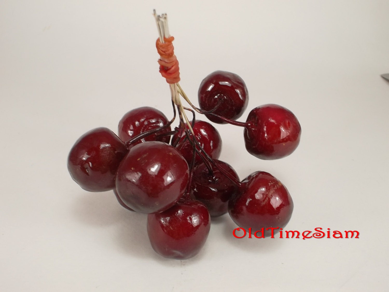 25 Mm Cherry Fruit Fake on Wire Supplies Miniature Berries - Etsy