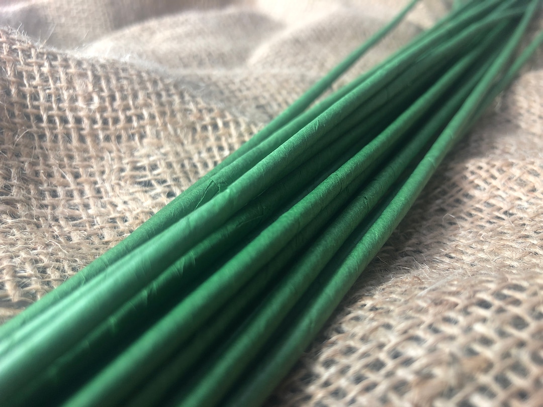 20 Stems Large Long Big Length 30" X 3 Mm Floral Wire Flower Stem ...