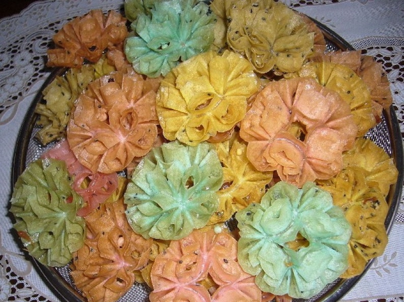 Thai Traditional Lotus Flower Kitchenware Brass Mold Snack Bakery Maker ...
