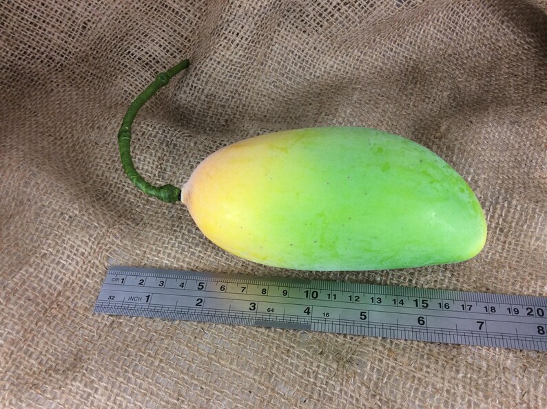 Yellow Green Mango Mangoes Artificial Fruit Lifelike Simulation Faux Fake Fruit - Etsy