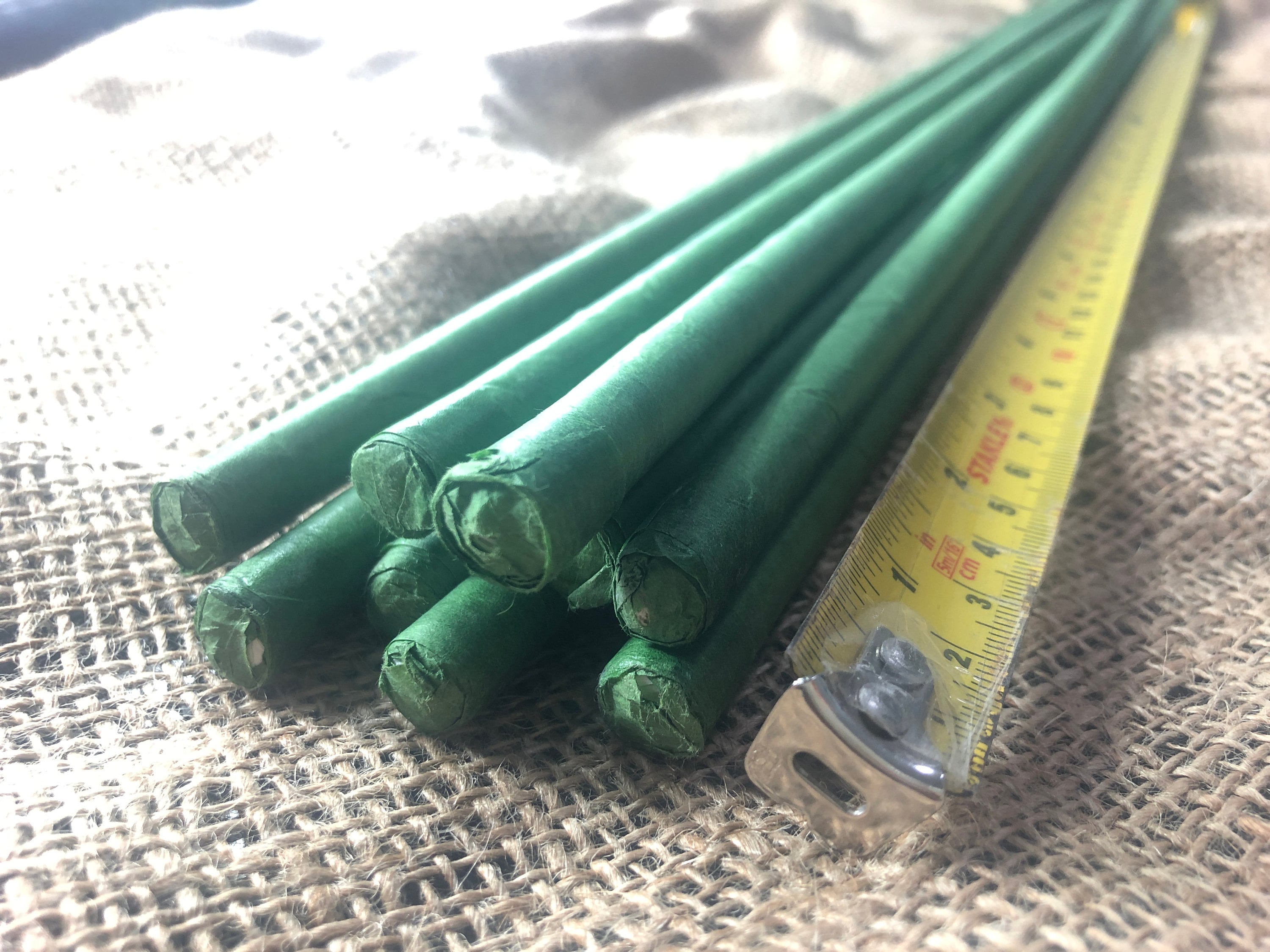 10 Stems Large Long Big Length 35 X 10 Mm Floral Wire Flower Stem ...