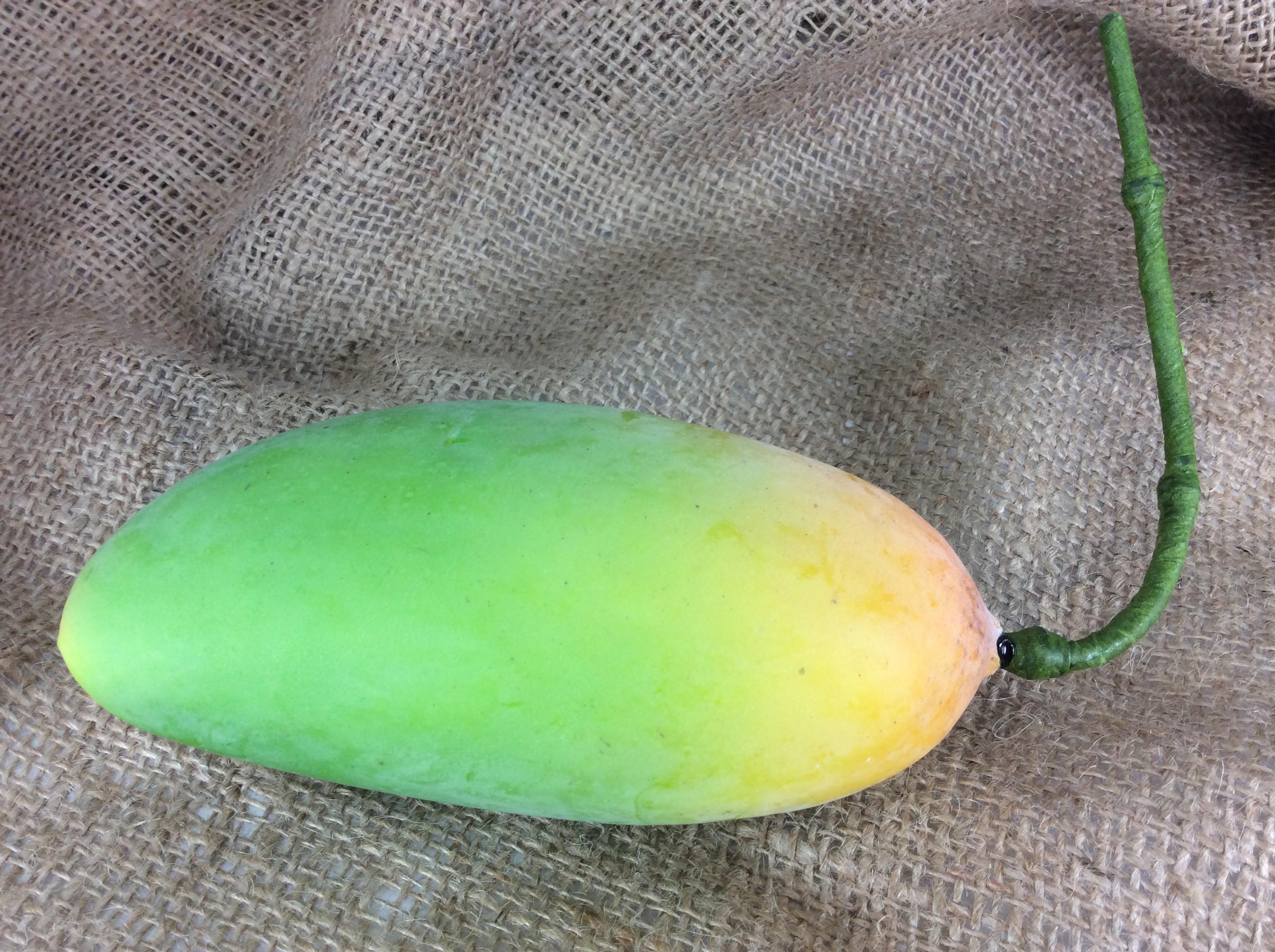 Yellow Green Mango Mangoes Artificial Fruit Lifelike Simulation Faux ...