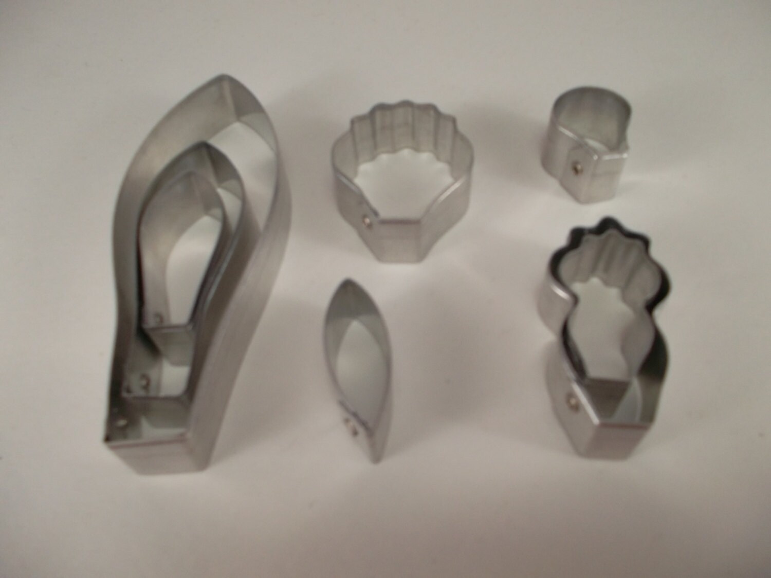 Cutter Iris Flower Petal Leaf Set Leaves Mold Floral Fleur Clay Making ...