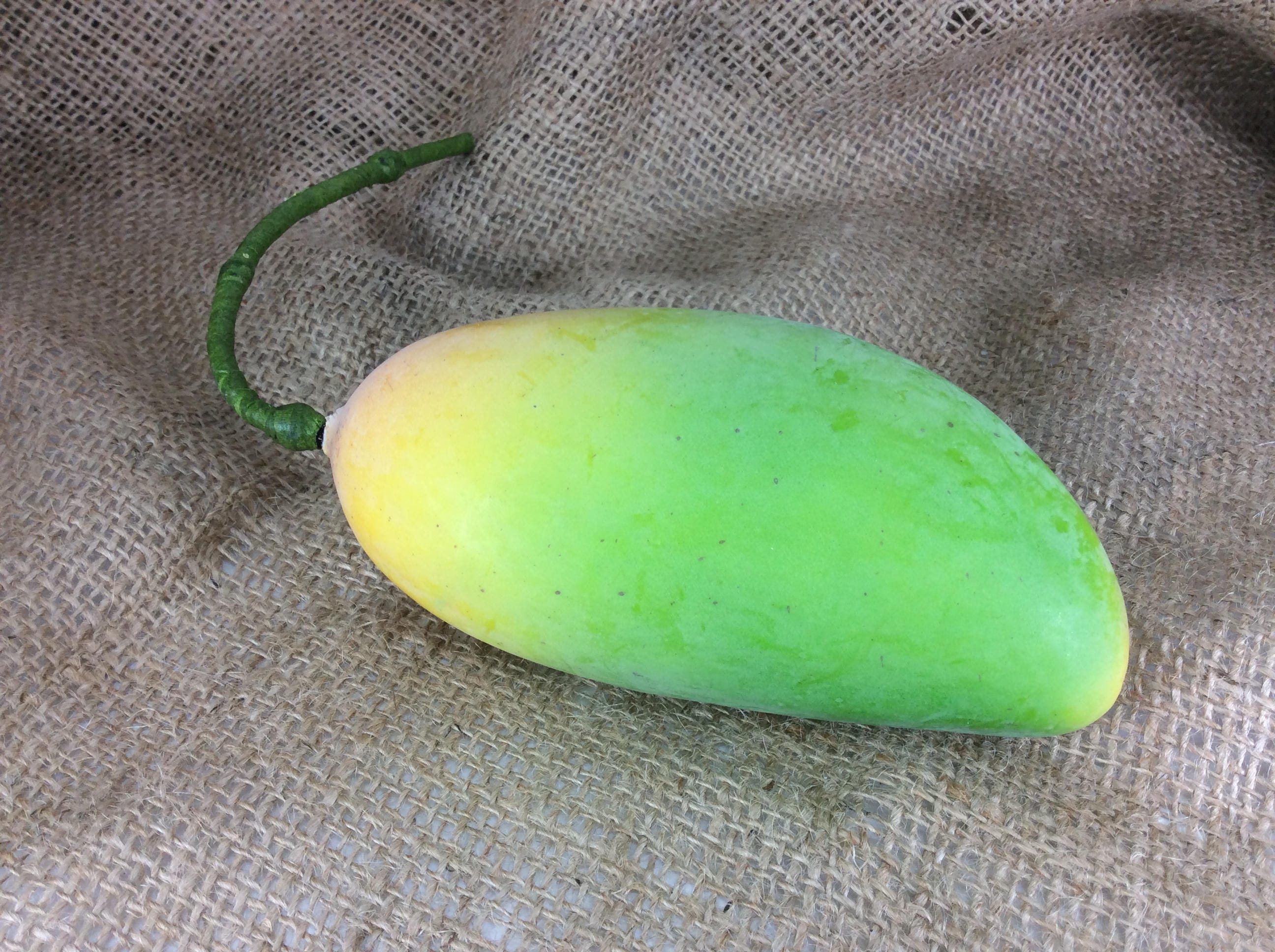 Yellow Green Mango Mangoes Artificial Fruit Lifelike Simulation Faux ...
