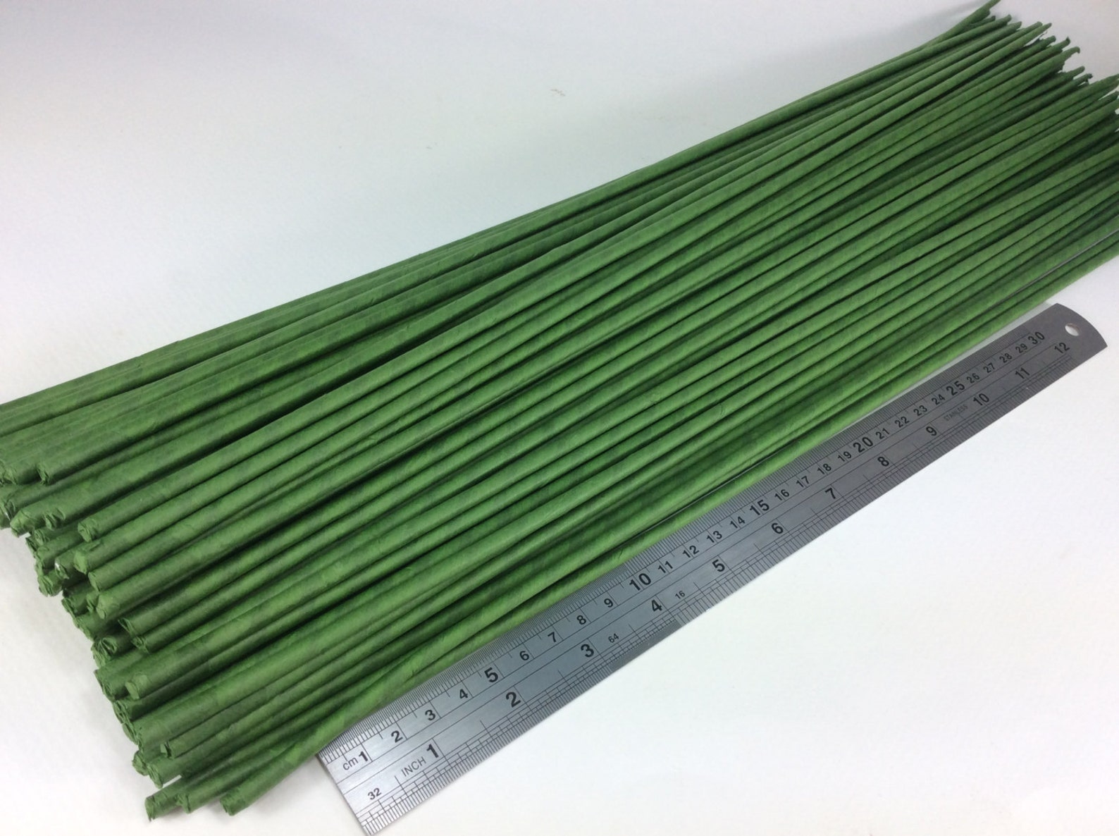 50 Stems Large Long Big Length 20 Inches X 4 Mm Floral Wire Flower Stem ...