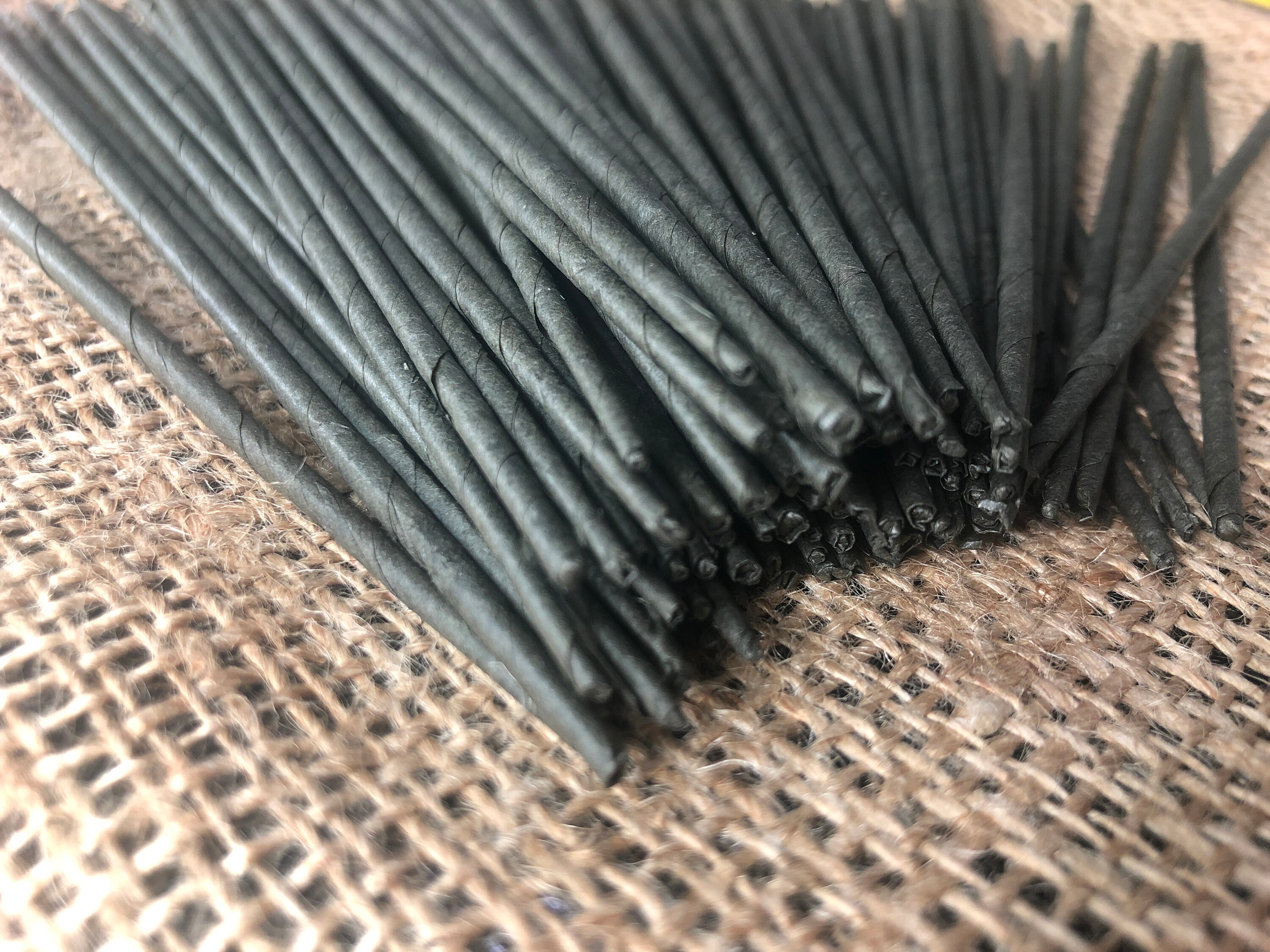 100 Stems Small Length 6" X 3 Mm Floral Wire Paper Wire Flower Stem ...