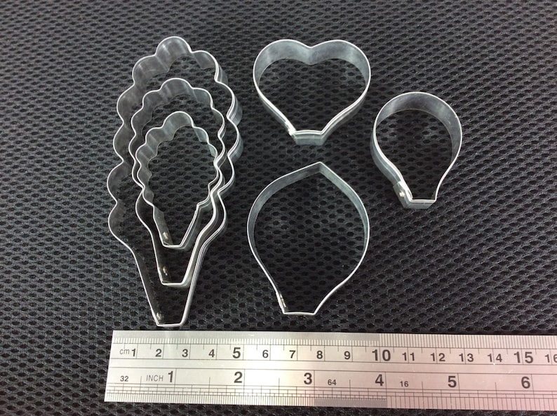 Cutter Pansy Brunig Viola Tricolor Hortensis Flower Petal Leaf Set ...