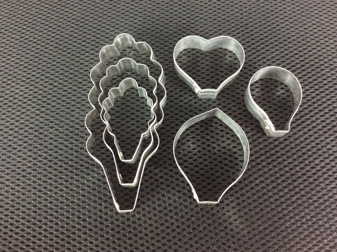 Cutter Pansy Brunig Viola Tricolor Hortensis Flower Petal Leaf Set ...