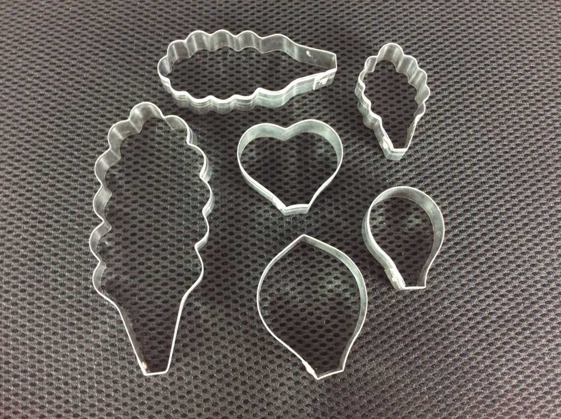 Cutter Pansy Brunig Viola Tricolor Hortensis Flower Petal Leaf Set ...