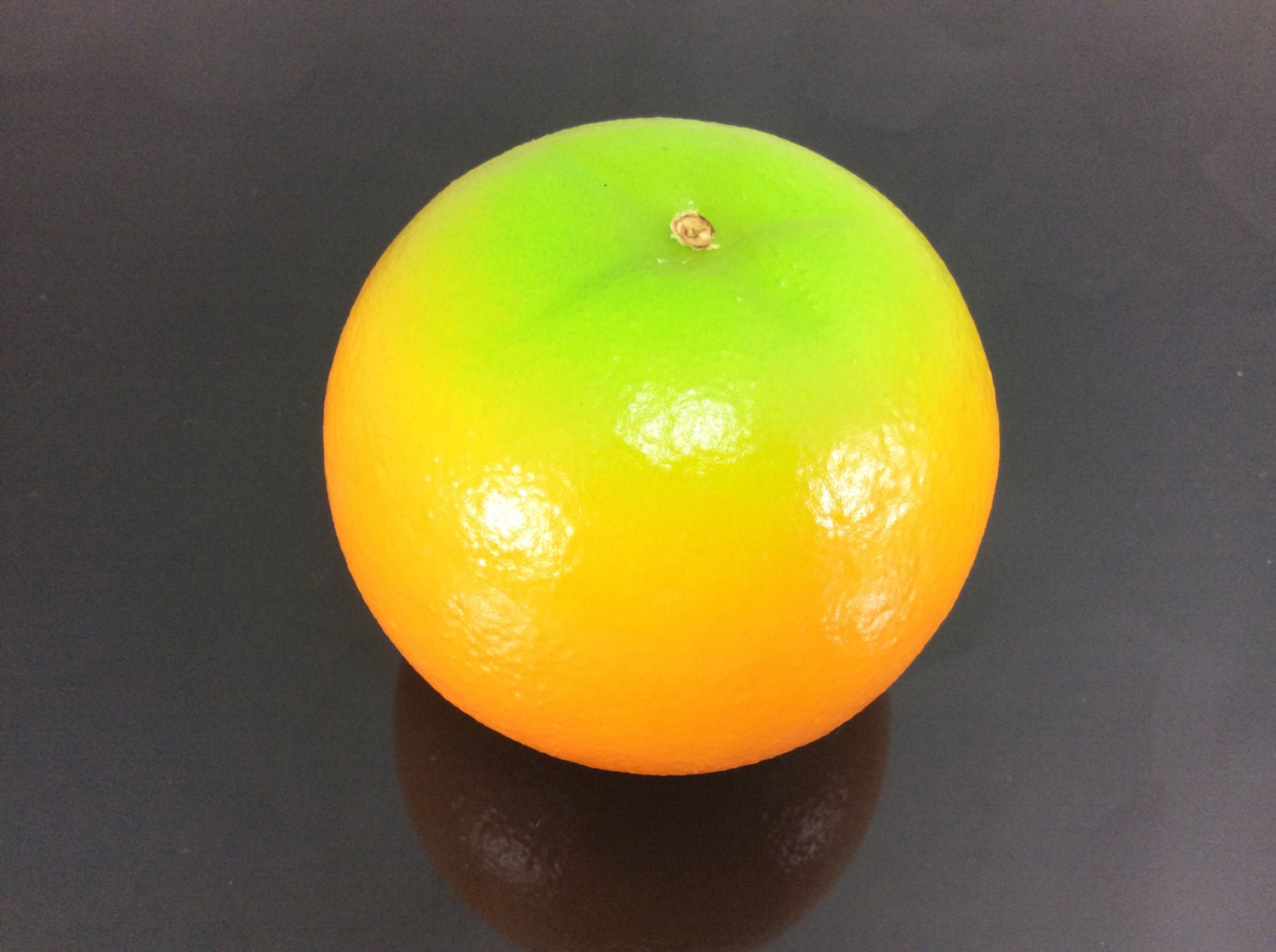 Orange Green-yellow Fruit Artificial Lifelike Simulation Faux Fake ...