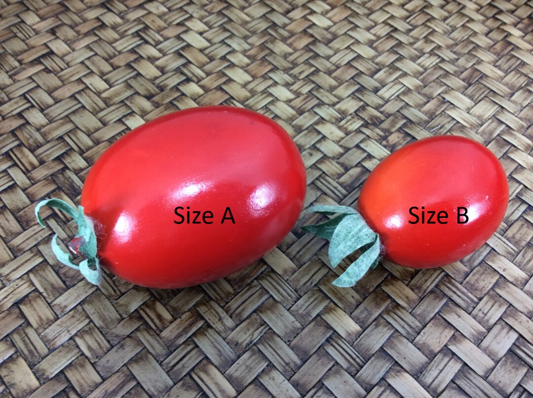 Red Tomato Artificial Lifelike Simulation Faux Fake Vegetable Tomatoes ...