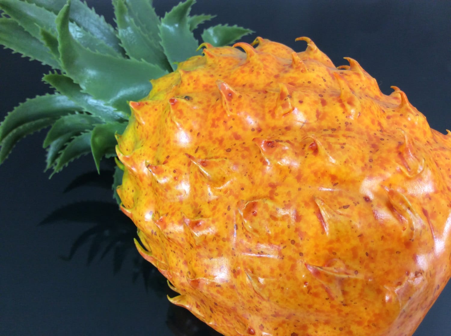 Pineapple Artificial Lifelike Simulation Faux Fake Fruit Home Kitchen ...