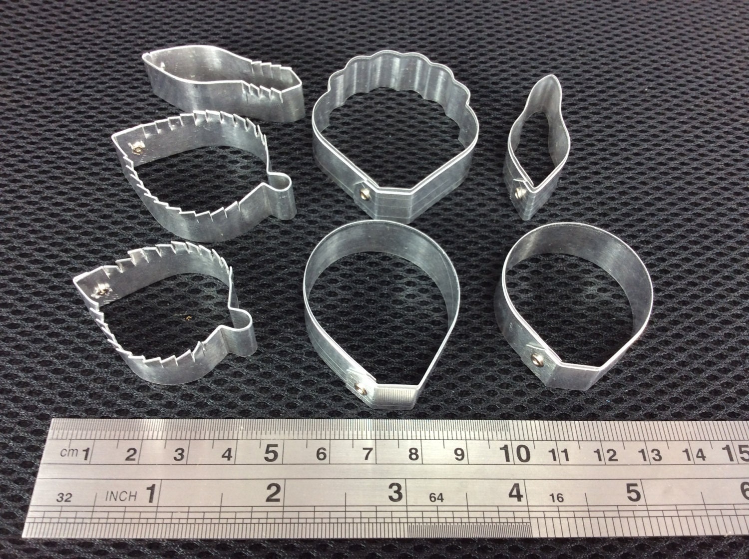 Cutter Rose Large Set Leaf Leaves Mold Floral Petals Clay Making Mould ...