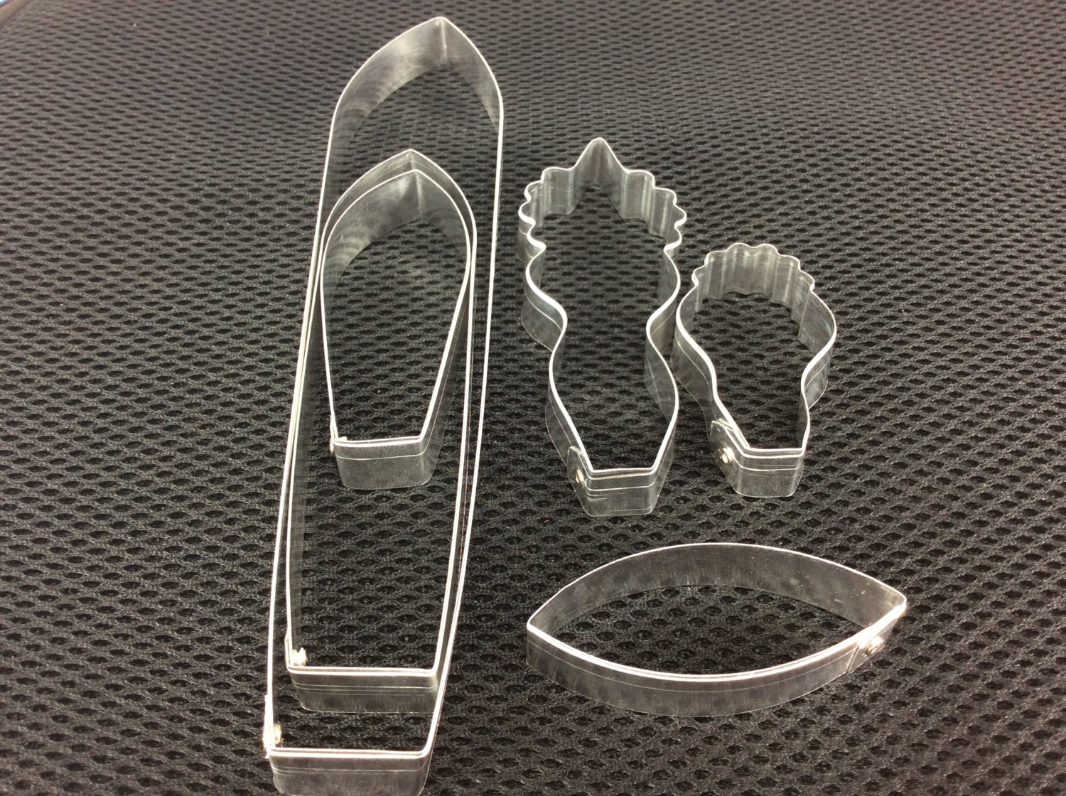 Cutter Iris Flower Petal Leaf Set Leaves Mold Floral Fleur - Etsy