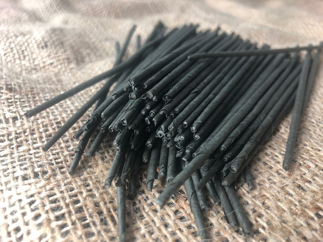 100 Stems Small Length 6" X 3 Mm Floral Wire Paper Wire Flower Stem ...