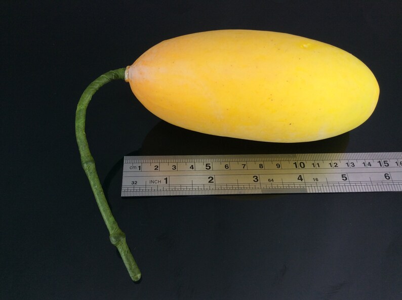Yellow Mango Mangoes Artificial Lifelike Simulation Faux Fake Fruit - Etsy