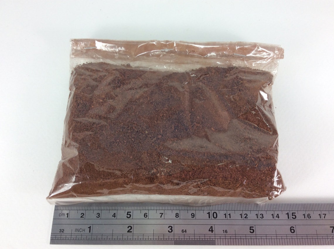 Brown Powder Fake Soil Powder Algae 50 Grams Thallophytic Plant Lichen ...