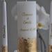 Personalized Gold Leaf Unity Candle Set: Wedding Keepsake - Etsy
