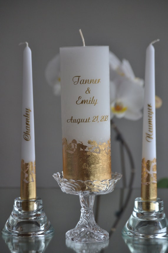 Personalized unity candle store