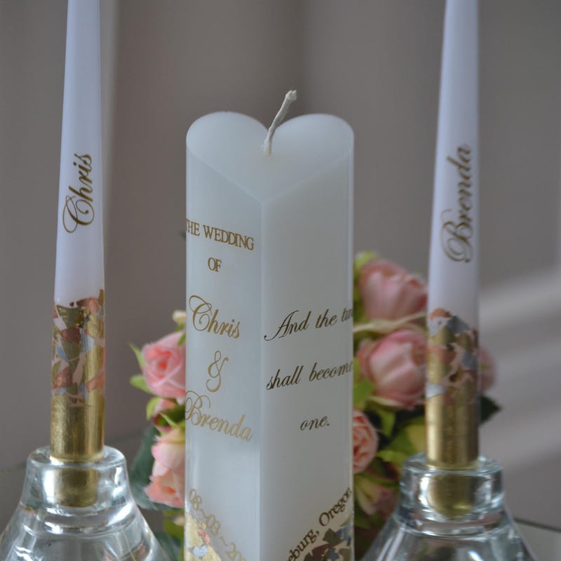 Wedding Candle - Etsy