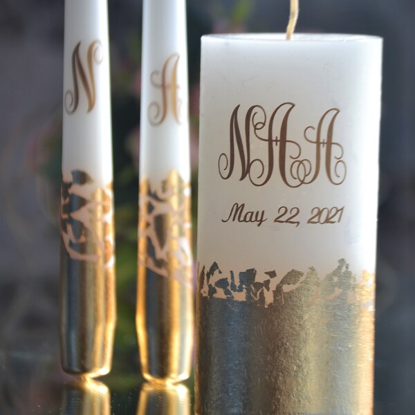 Monogram Candle - Etsy