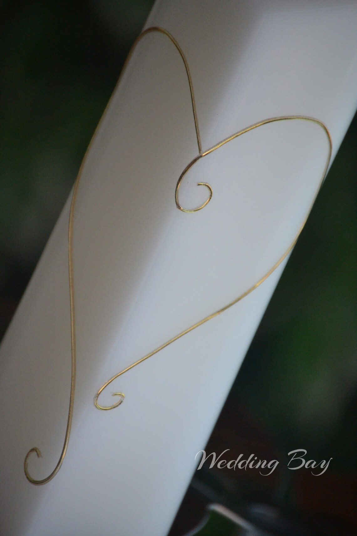 Unity Candle Set Heart Unity Candle Wedding Candles - Etsy