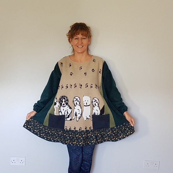 Patchwork Tunic - Etsy