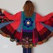 Red Denim Duster Coat, Plus Size Clothing, Plus Size Boho Jacket ...