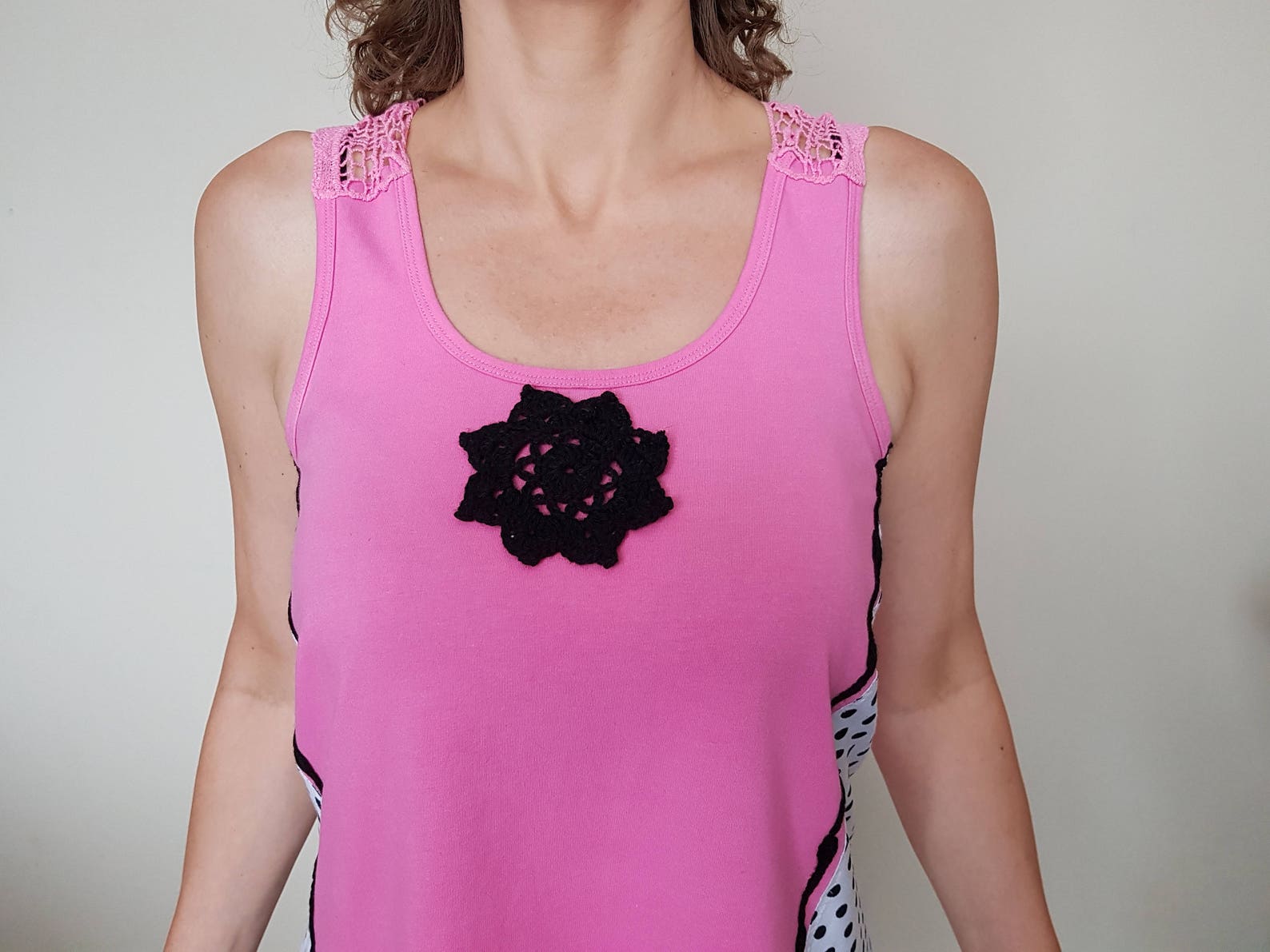 Upcycled Tank Top for Women, Upcycled Tunics, Recycled Clothes, Boho ...