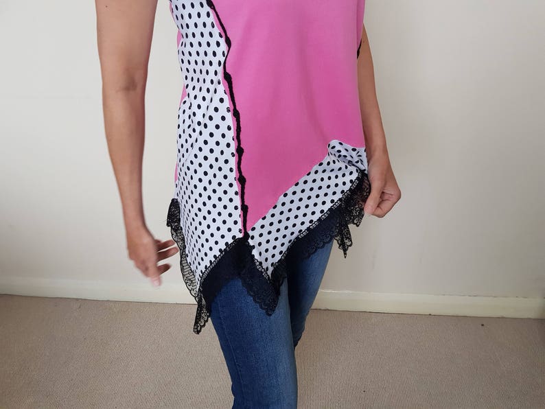 Upcycled Tank Top for Women Upcycled Tunics Recycled - Etsy UK