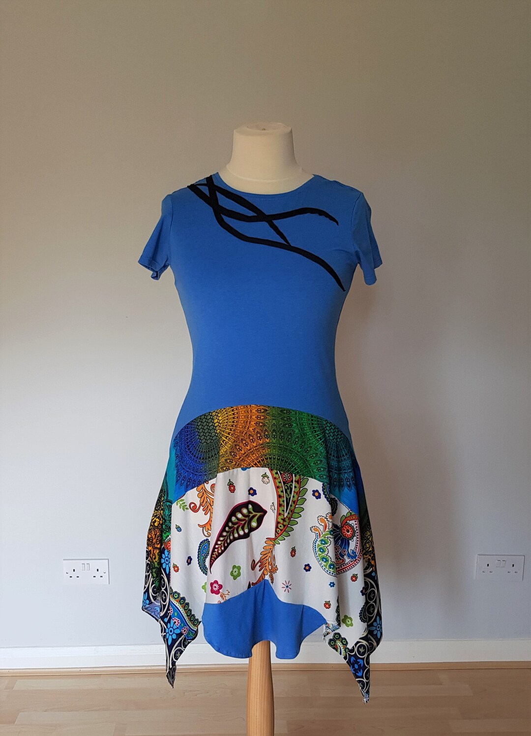 Asymmetrical Dress, Summer Dresses for Women, Bohemian Clothing ...
