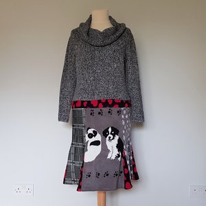 Upcycled Sweater Dress Upcycle Clothes Winter Clothing for - Etsy
