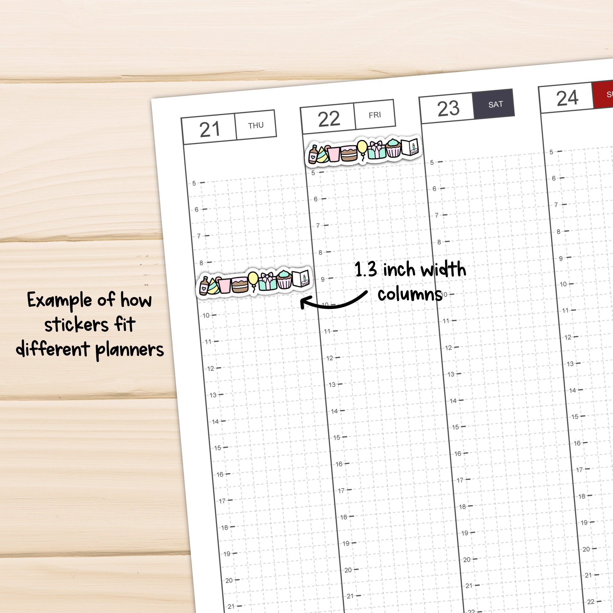 Printable Stickers: Rainbow Dreams Doodles Planner Sticker - Etsy