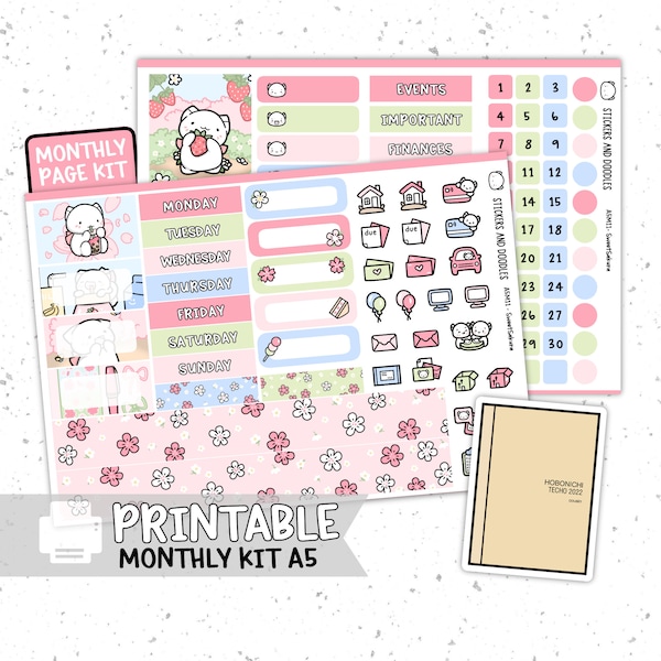 Printable Stickers - Etsy UK