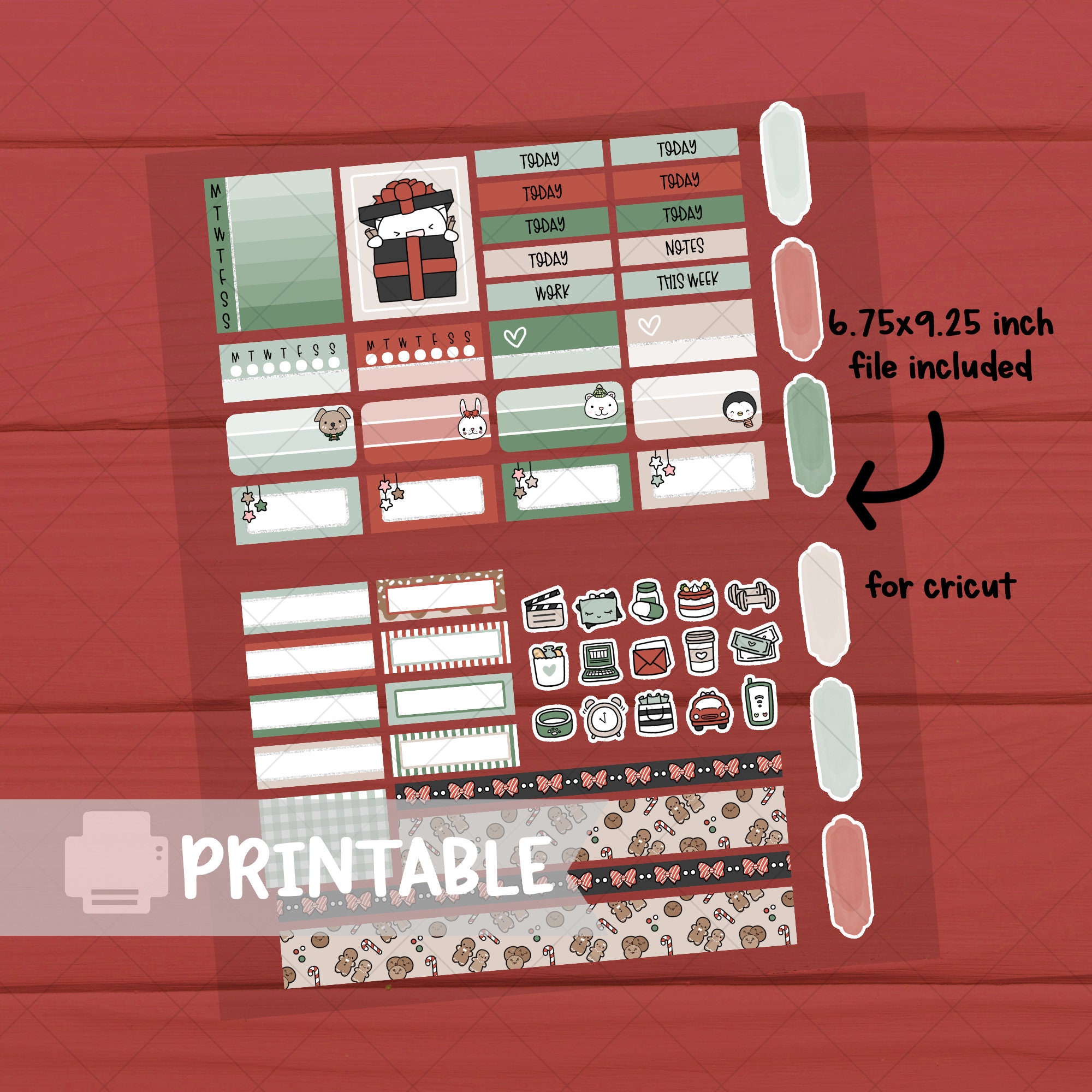 Printable: Jolly Morning A5 Hobonichi Cousin Weekly Page - Etsy