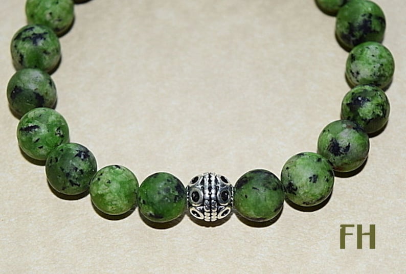 Jade Green Spotted Jade Matte Jade Jade Bracelet Jade | Etsy