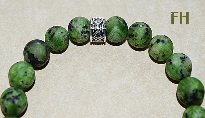 Jade Green Spotted Jade Matte Jade Jade Bracelet Jade | Etsy