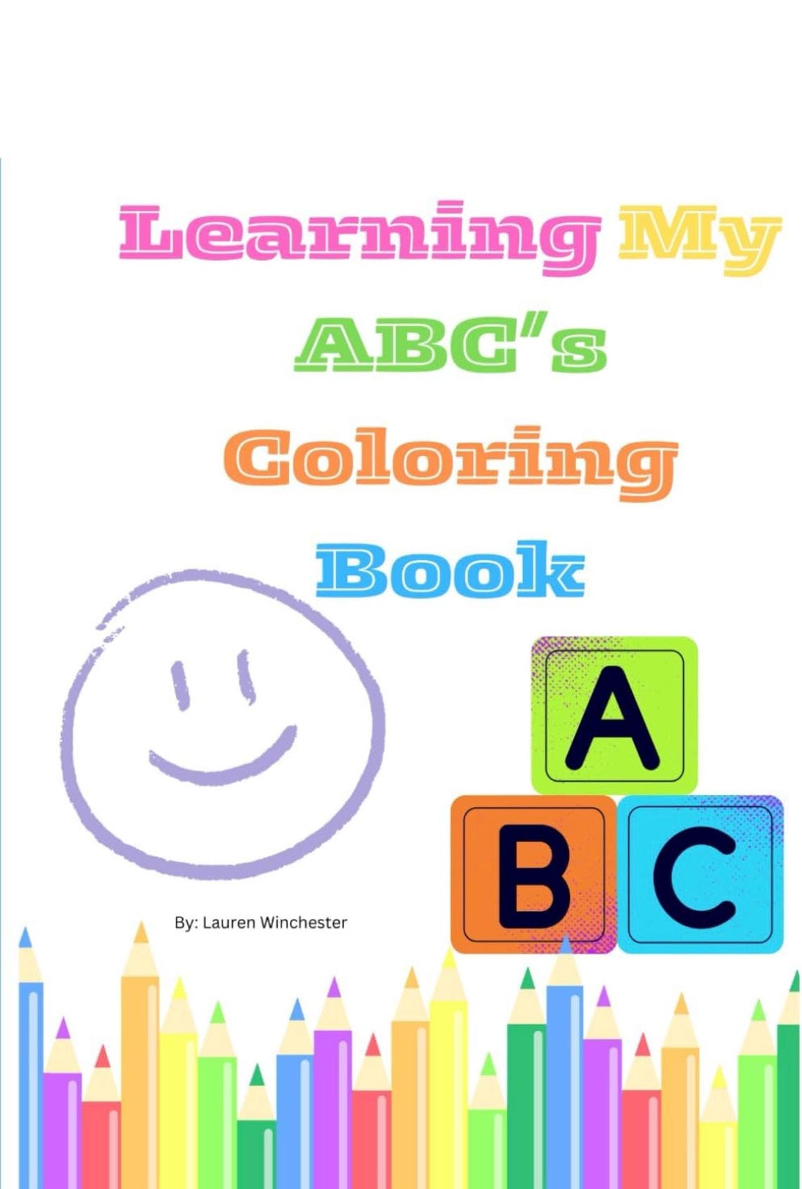 Learning My Abc's Coloring Book - Etsy