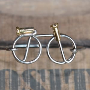 Wheeling Free Bicycle Bracelet, Bike Bracelet, Bike Bangle, Stainless ...