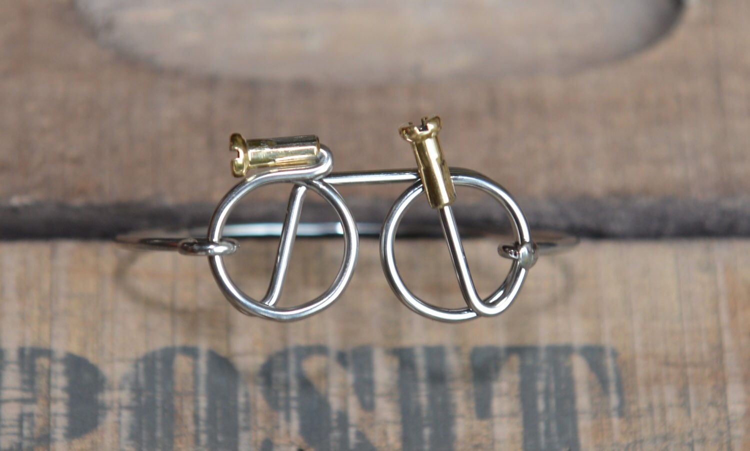 Wheeling Free Bicycle Bracelet, Bike Bracelet, Bike Bangle, Stainless ...