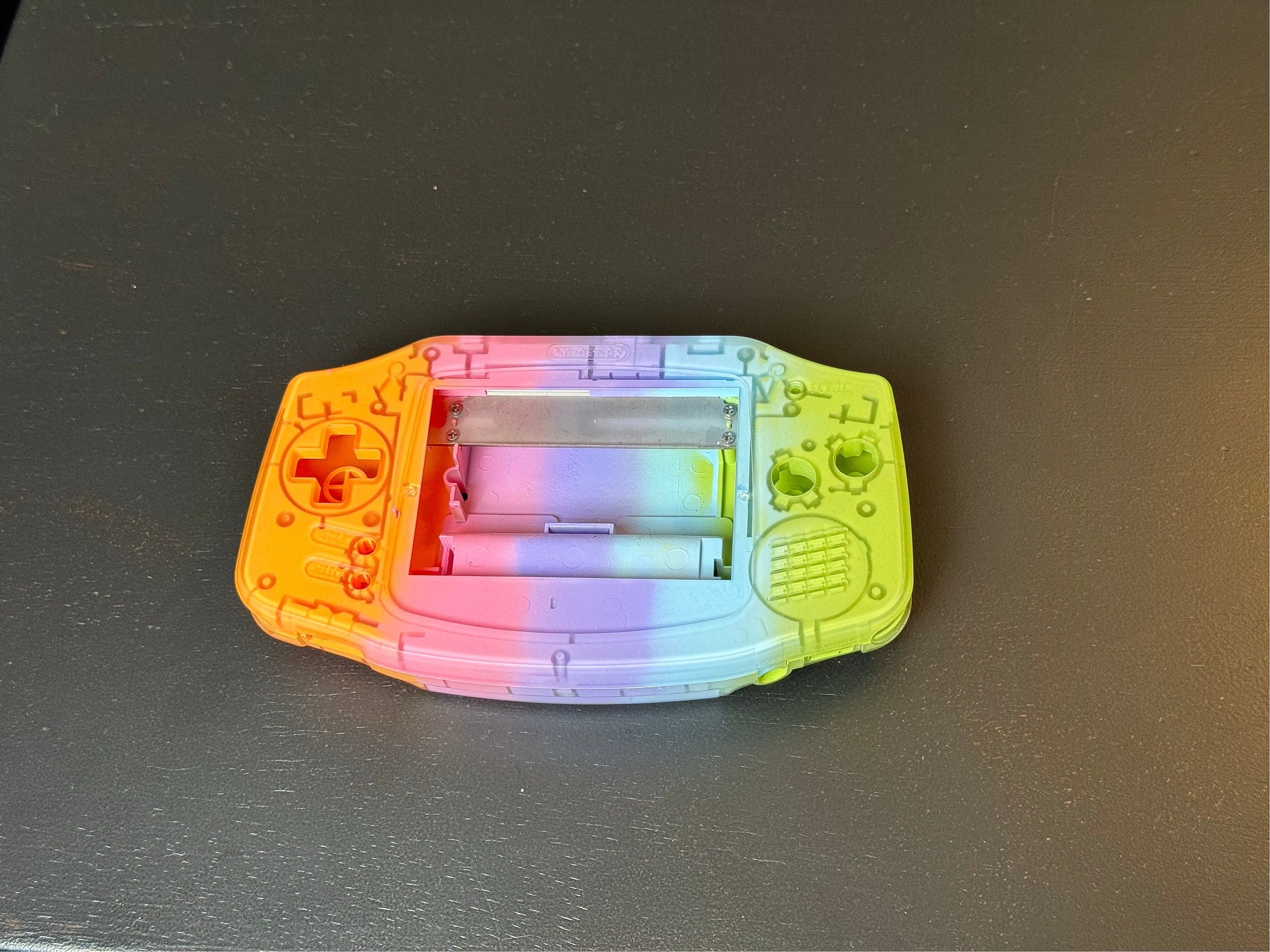 Custom Rainbow Gameboy Advance Shell - Etsy