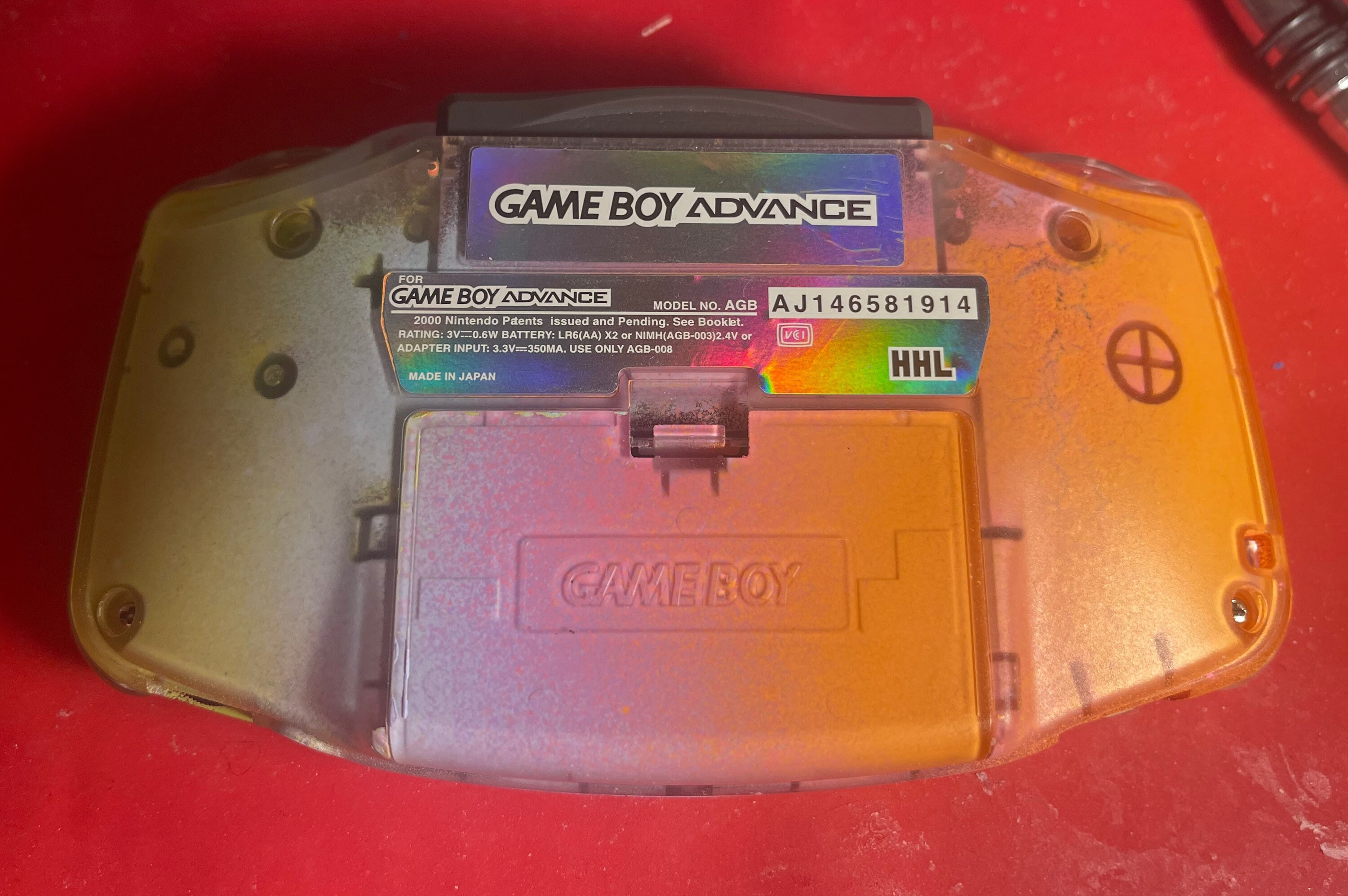Custom Rainbow Gameboy Advance Shell - Etsy