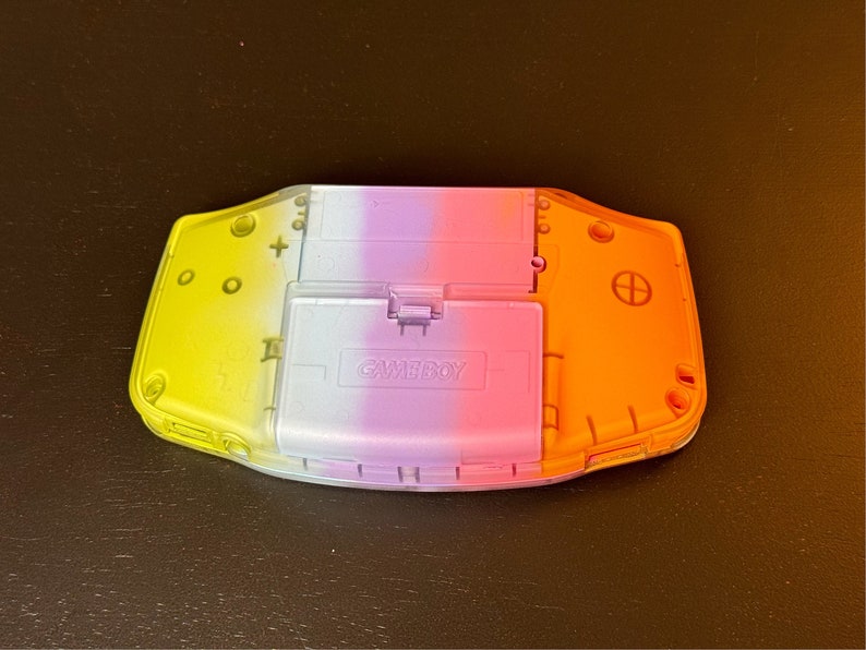 Custom Rainbow Gameboy Advance Shell - Etsy