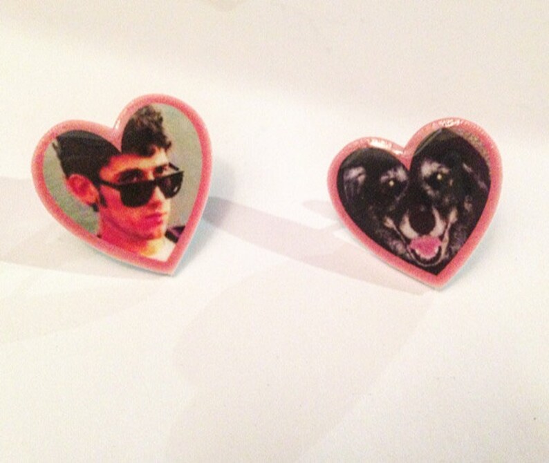 Custom Heart on Your Sleeve Pin | Etsy