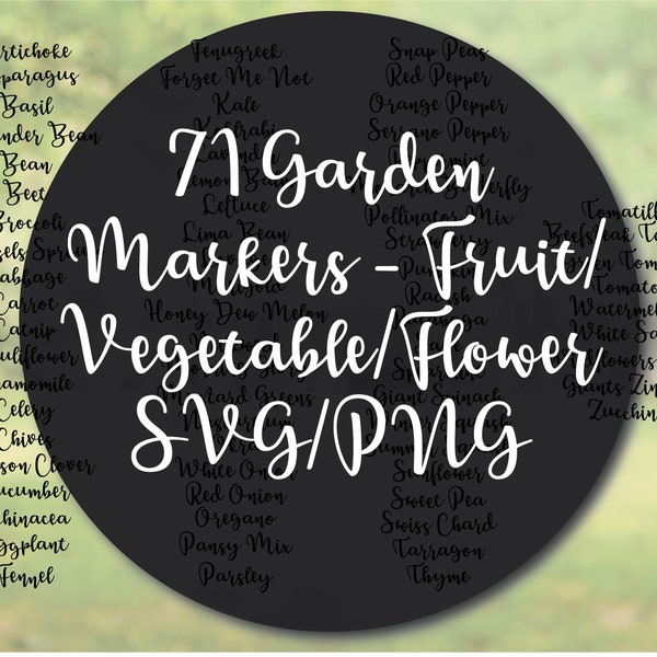 Garden Markers - Etsy