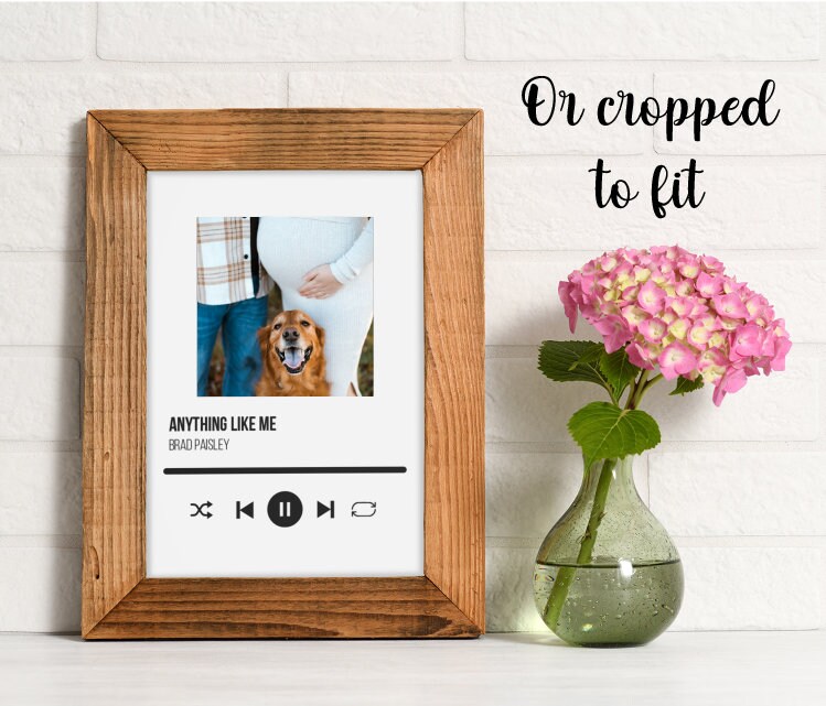 Custom Song Plaque SVG Personalized Music Plaque Wall Art Custom Gift ...