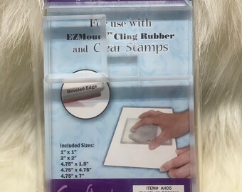 XL Acrylic Stamp Blocks Stamp Blocks Versatile Blocks - Etsy