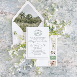 Fine Art Lined Envelopes for Wedding, Forest and Field Envelope Liner ...