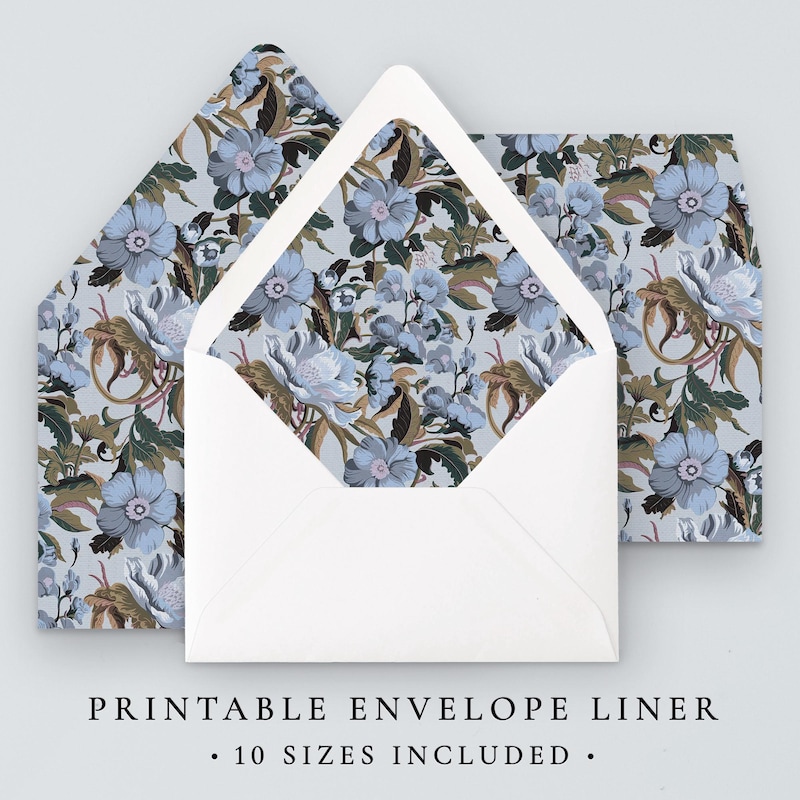 Blue Envelope - Etsy